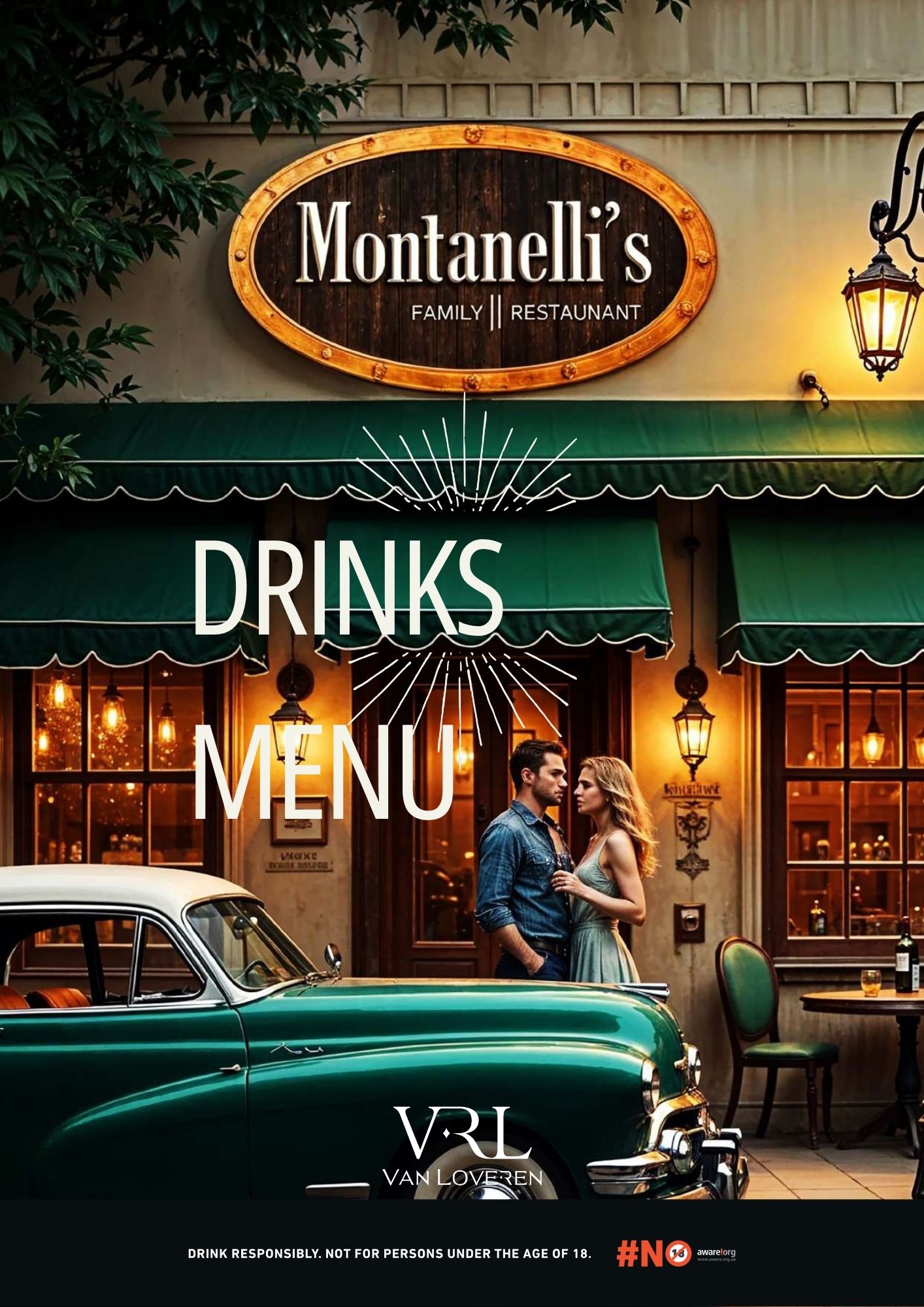 Menu - Montanelli's